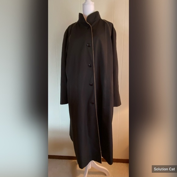 fleet street | Jackets & Coats | Fleet Street Coat Womens 22 2 Black ...